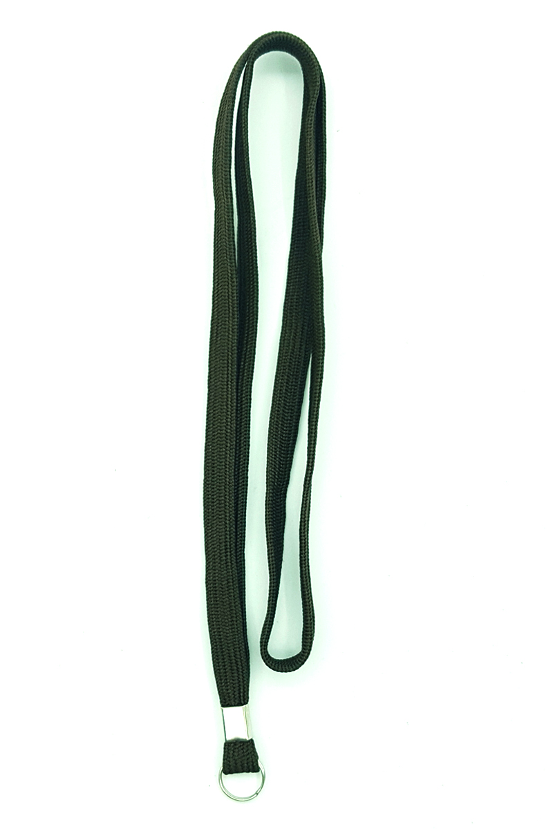 Black Basic Lanyard | Faburikku