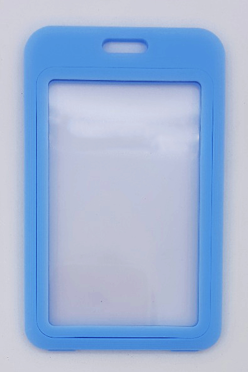 Blue Basic Hard Card Portrait